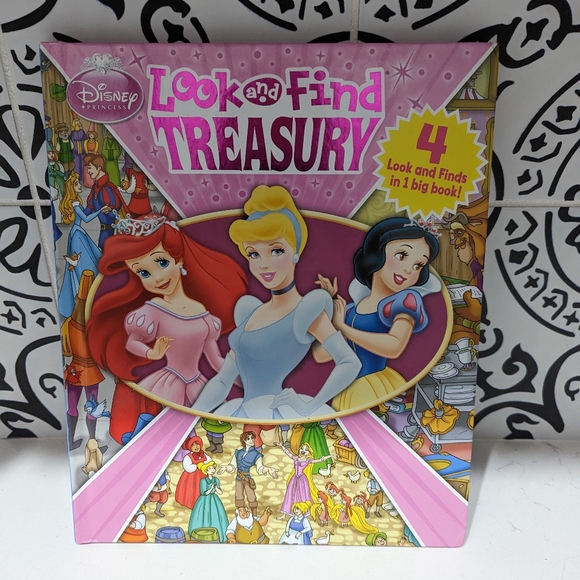 Disney | Other | Disney Look And Find Treasury Hardcover I Spy Seek And ...